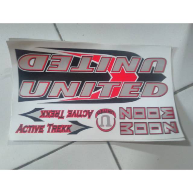 Jual Stiker Decal Sepeda United Trek | Shopee Indonesia