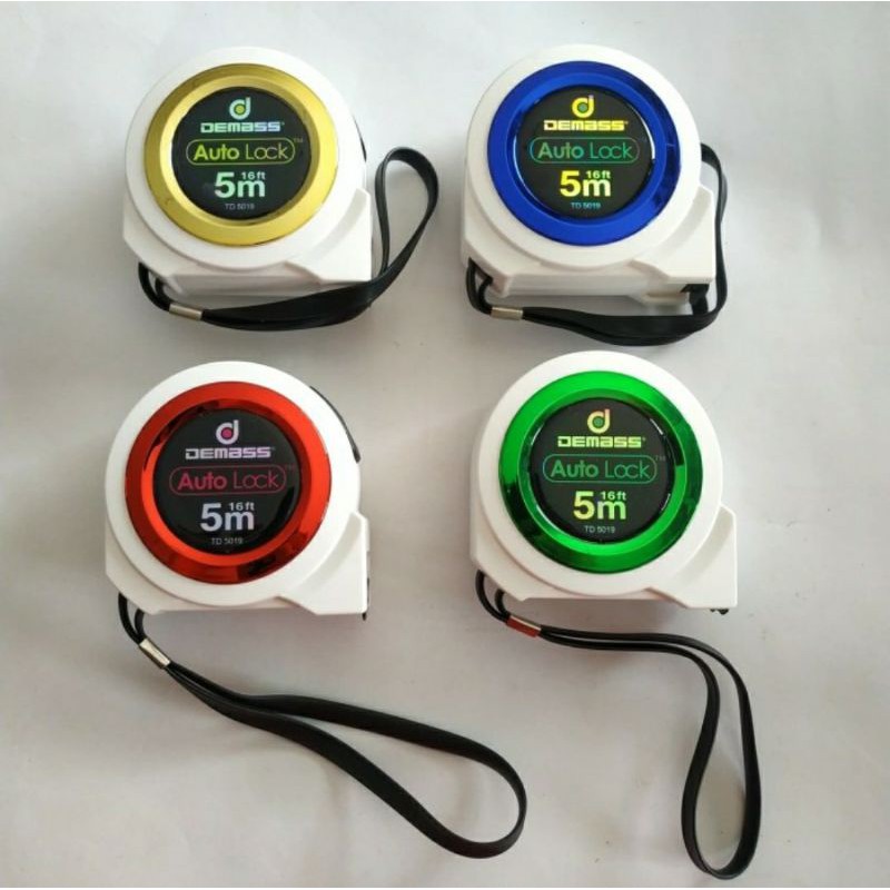 Jual Meteran Demass 5 M (Auto Lock) | Shopee Indonesia