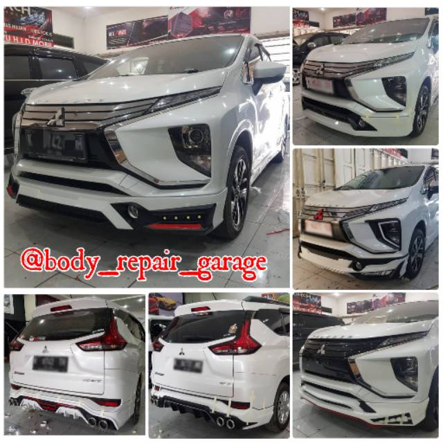 Jual Bodykit xpander rx oem mdp vazooma with grill apollo black panther ...