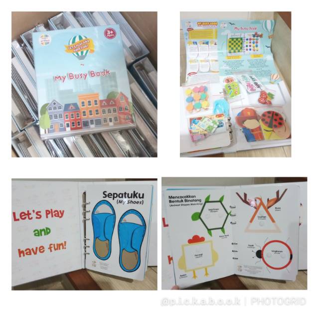 Jual My busy book elhana (new edition) | Shopee Indonesia