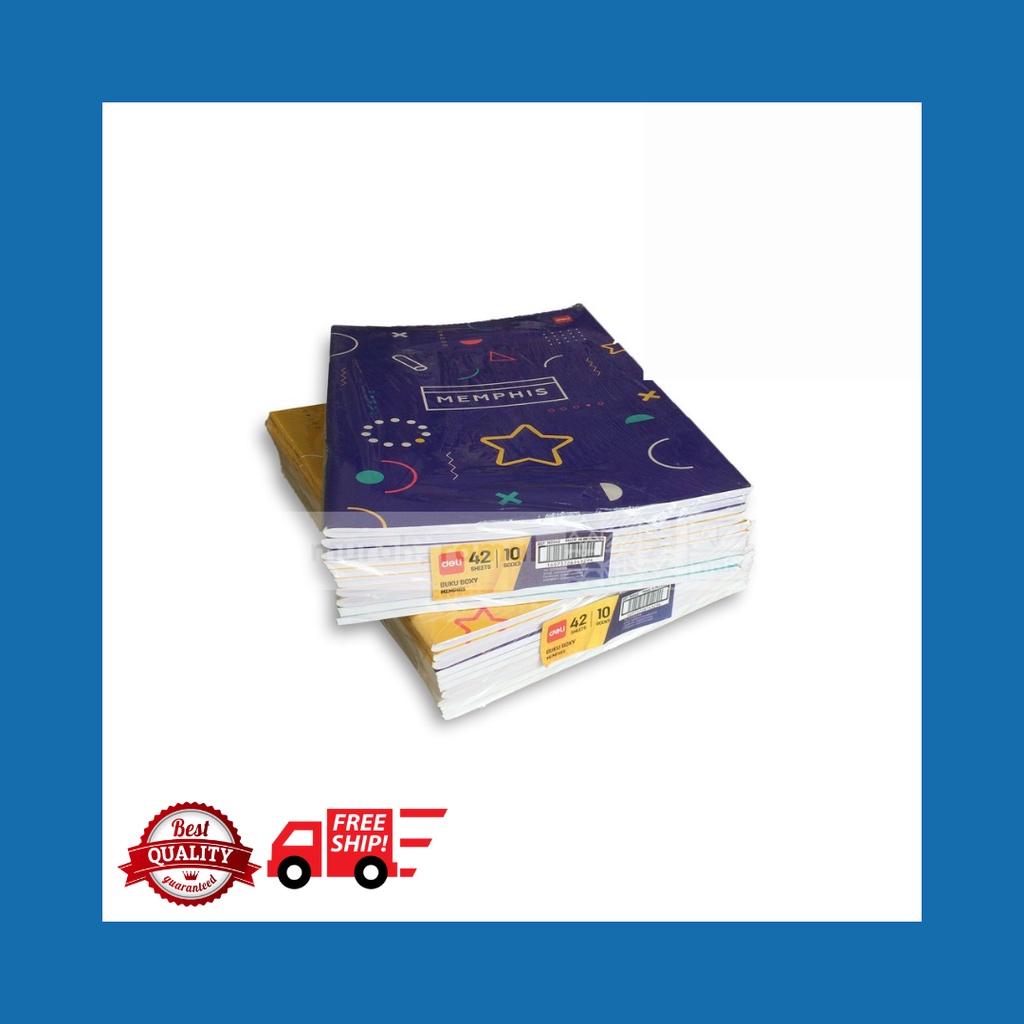 Jual BUKU TULIS BOXY BIG BOSS DELI / 42 LEMBAR (ISI 10PC) | Shopee ...
