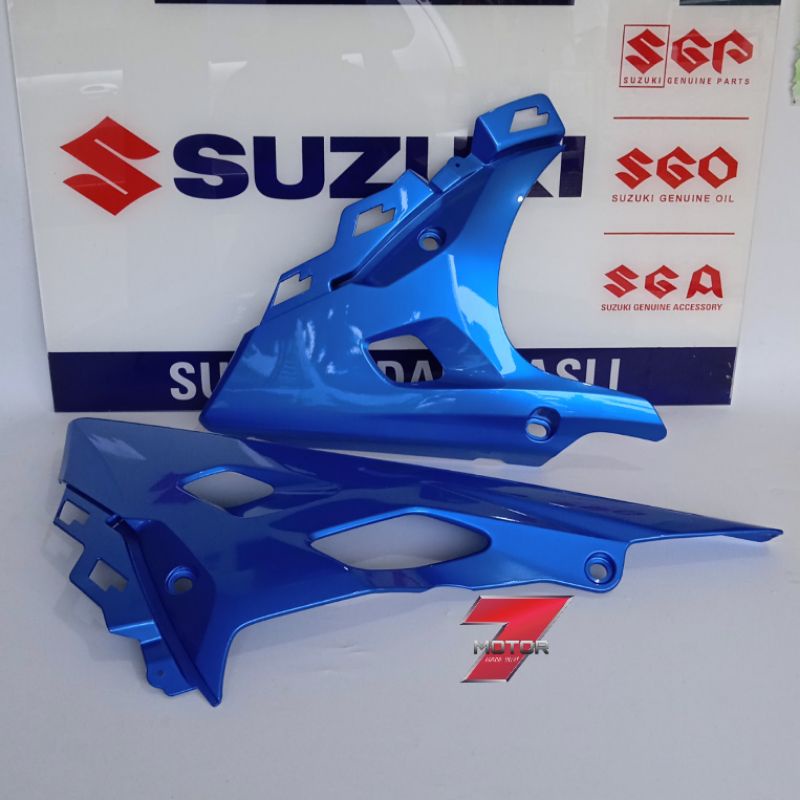 Jual FAIRING UNDERCOWL GSX R150 BIRU ORIGINAL SUZUKI SGP | Shopee Indonesia