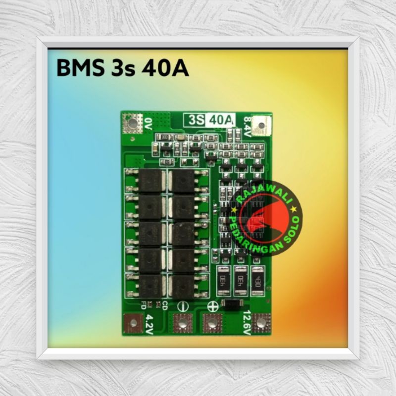 Jual BMS 3S 60A BALANCE 18650 3S 40A 3S 60A | Shopee Indonesia
