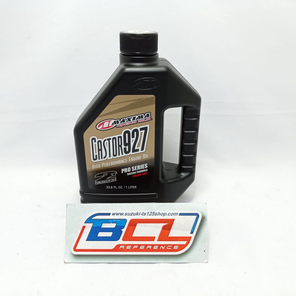 Jual OLI SAMPING MAXIMA 2T CASTOR 927 1 LITER | Shopee Indonesia