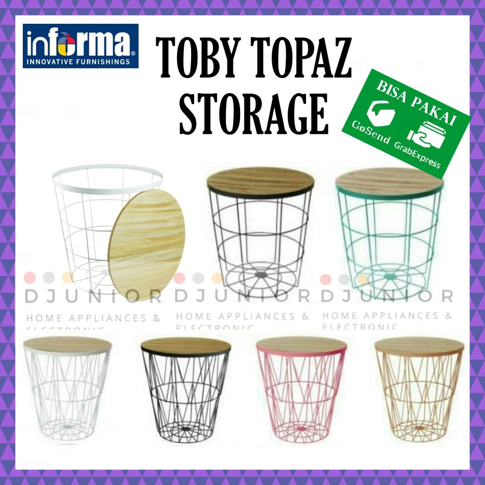 Jual INFORMA MEJA TOPAZ TOBY TIERRA TIFFANY/ MEJA RUANG TAMU / COFFEE ...