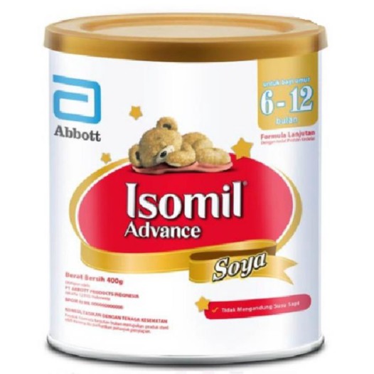 Jual Isomil Advance 6-12bulan soya 400gr | Shopee Indonesia