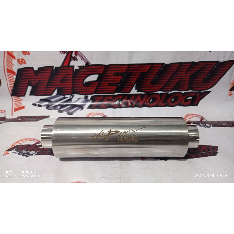 Jual RESONATOR MOBIL MANUAL FULL STAINLEES TERBAIK RESONATOR KNALPOT ...