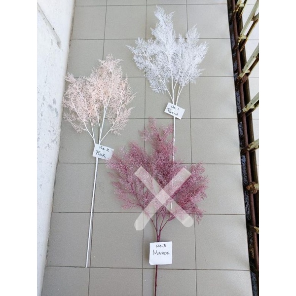 Jual cypress leaf bunga artificial bunga tiruan seperti daun cemara ...