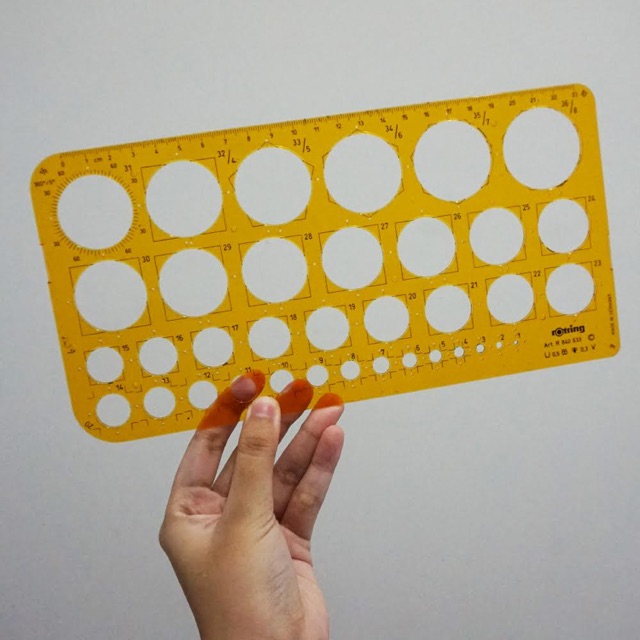 Jual Rotring Mal Lingkaran - Mal Template Circle Art. R 840 633 ...