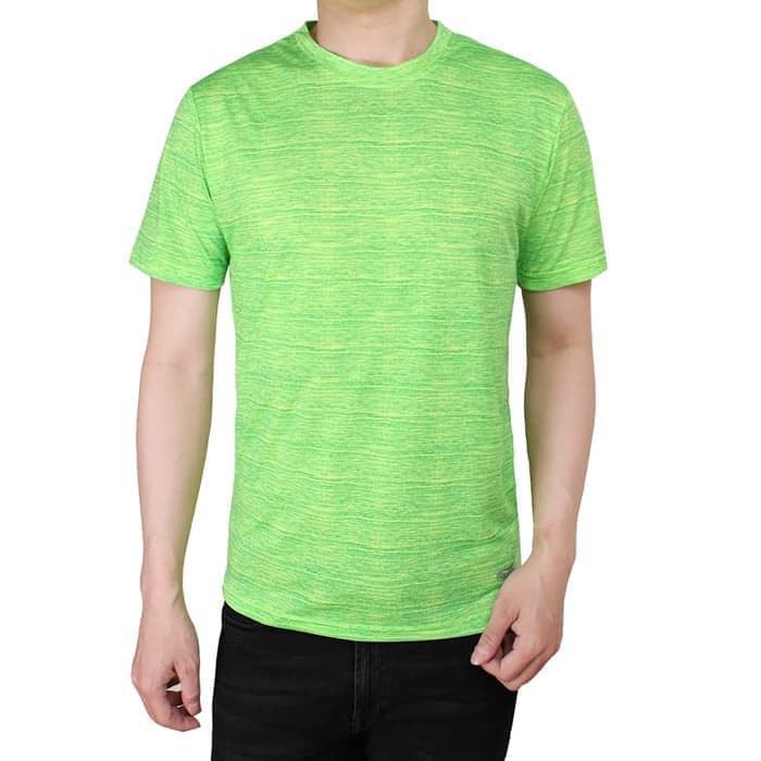 Jual MILLS Fire Run Tee Shirt (Baju Sport / Running) - Neon Green ...