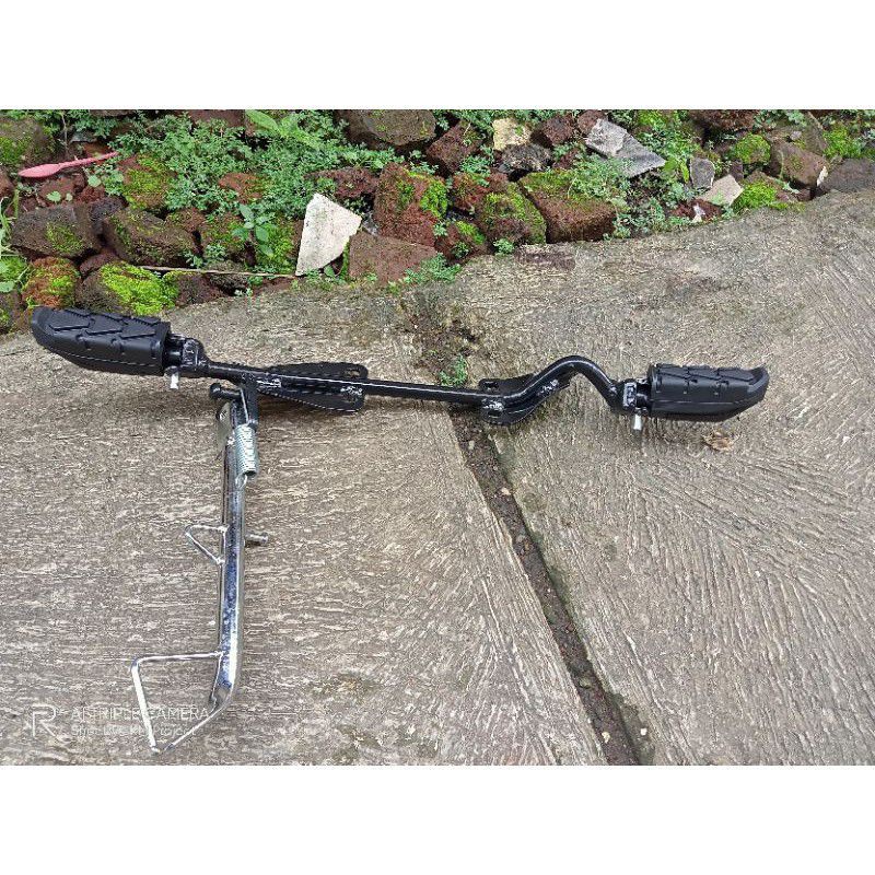 Jual footstep postep depan mp mono pnp hitam set jagang samping model ...