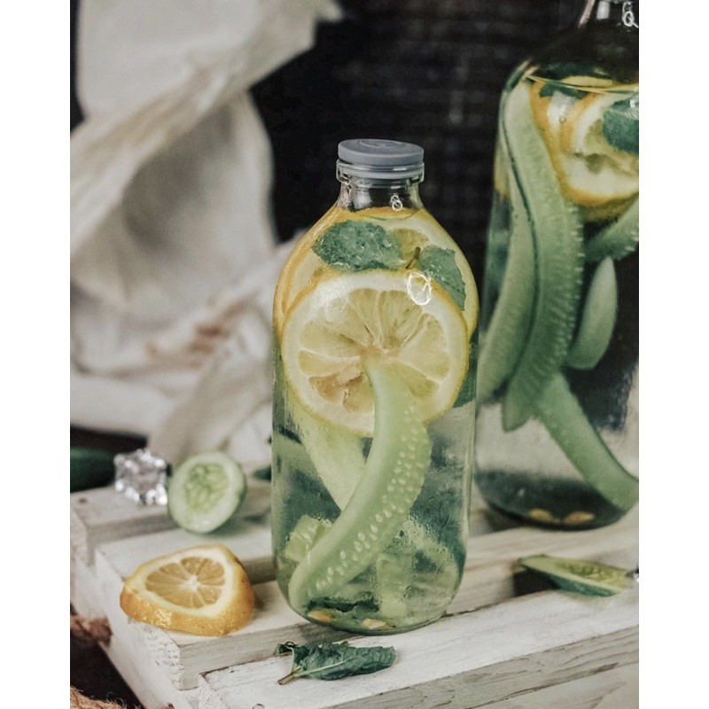 Jual botol kaca/beling 500ml 100pc | Shopee Indonesia