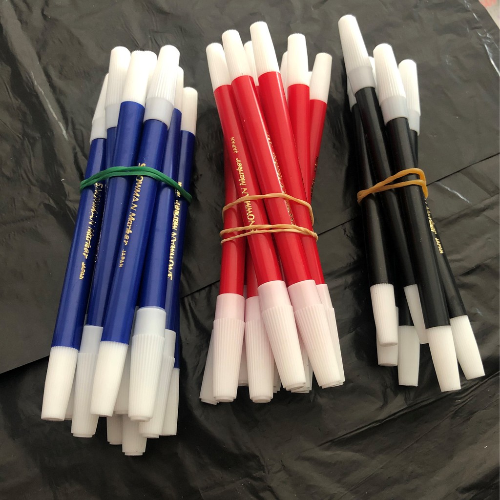 Jual Lusin Spidol Pw 1a Spidol Snowman Marker Pw 1a Spidol Kecil Snowman Hitam Biru Merah