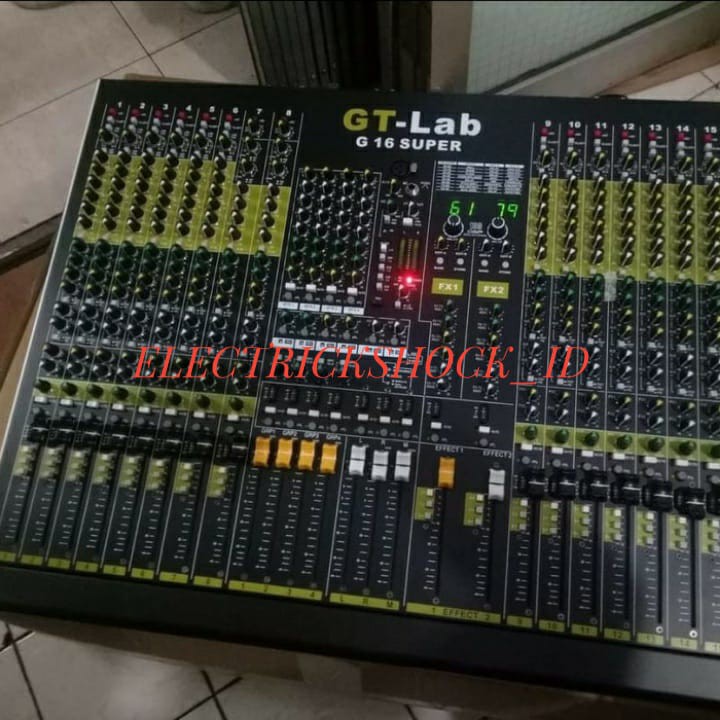 Jual MIXER AUDIO GT LAB G16 SUPER / G 16 SUPER SERIES ORIGINAL BY RDW ...