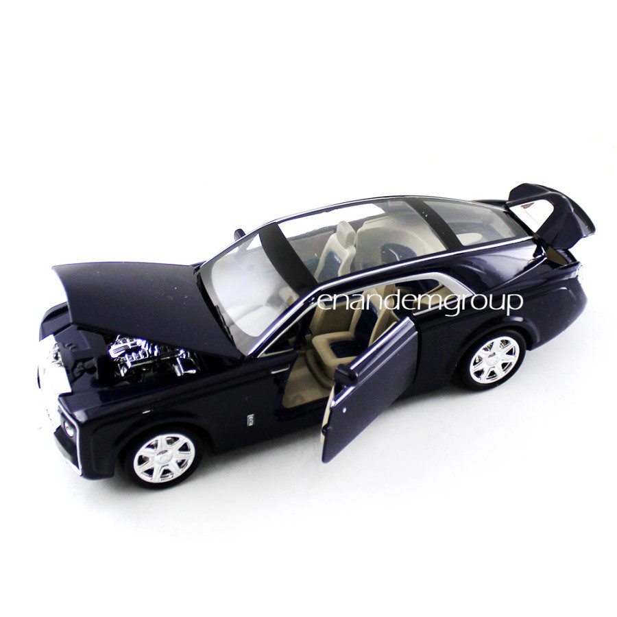 Jual Diecast Miniatur Mainan Mobil Metal Rolls Royce Sweptail 1/24 ...