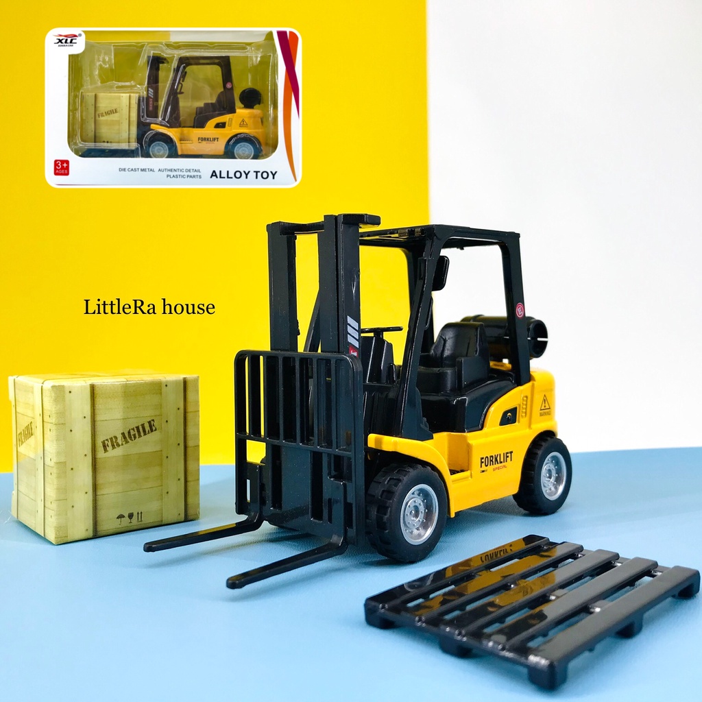 Jual Littlera : Diecast Forklift Kendaraan Konstruksi | Miniatur Alat ...