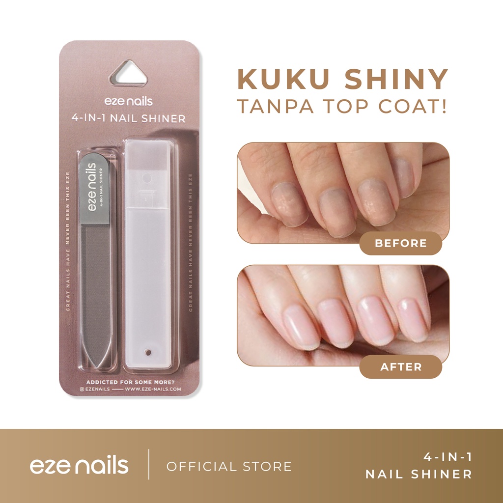 Jual EZE NAILS 4-1 Nail Shiner (4-in-1 Kikir Kuku Kaca Pengkilap Kuku ...