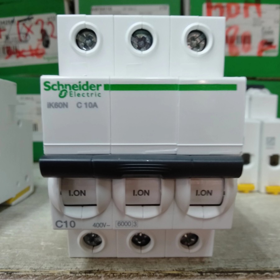Jual mcb ik60n 3phase 6a 10a 16a 20a 25a 32a 40a 50a 63a schneider | Shopee Indonesia