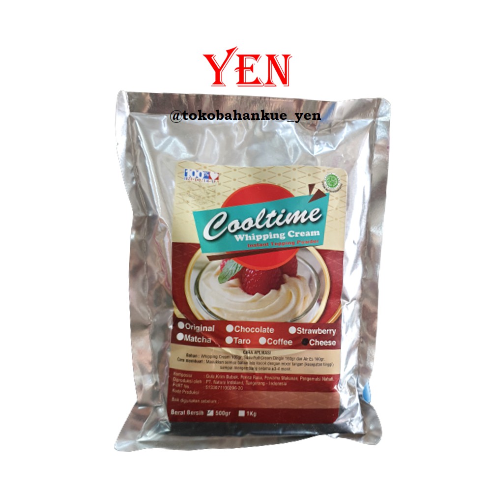 Jual Cooltime Whipping Cream Cheese / Instant Topping Powder 500gr ...