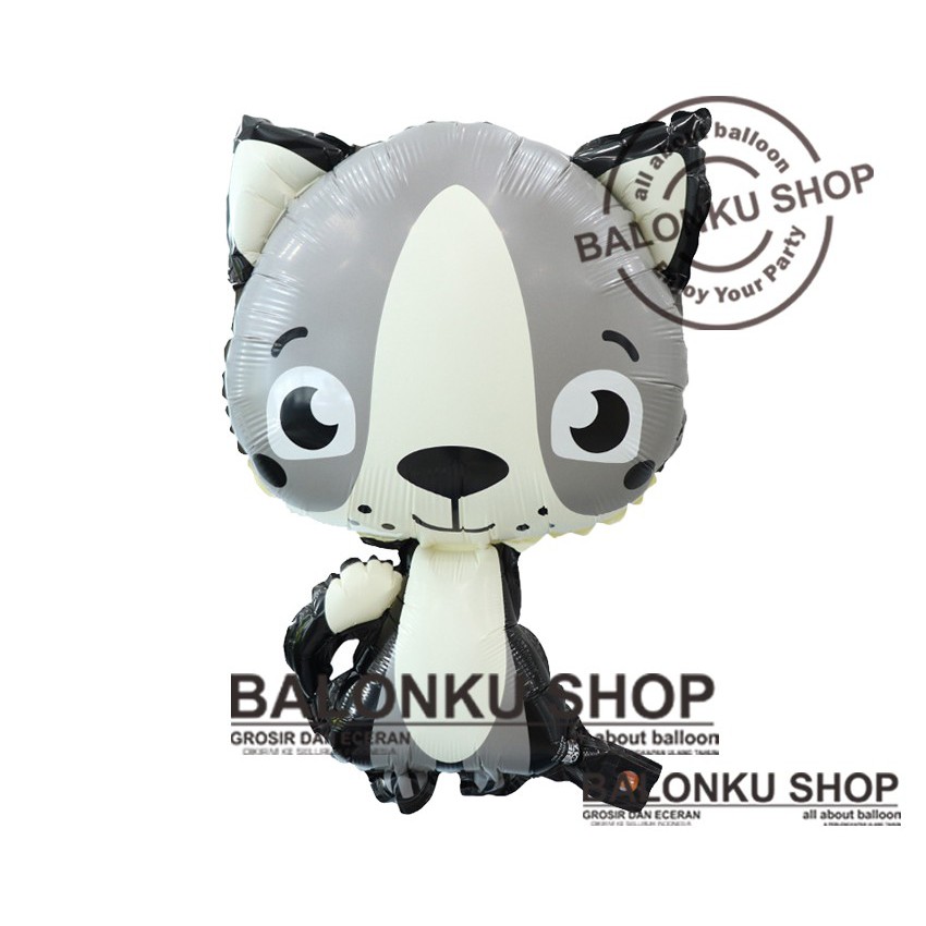 Jual Balon Foil Animal Kucing Jumbo / Balon Kucing Full Body / Balon ...