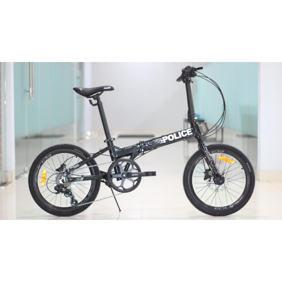 Jual Sepeda Lipat Element Police Texas laser 20Inch 8 Speed Shimano ...