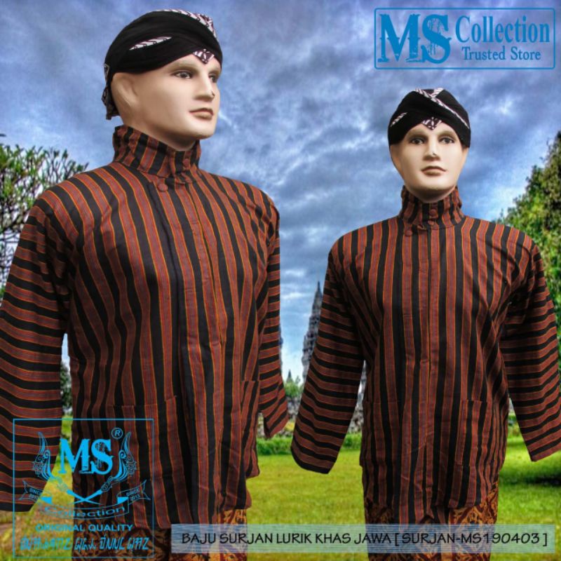 Jual Baju Surjan Lurik Adat Jawa | Shopee Indonesia
