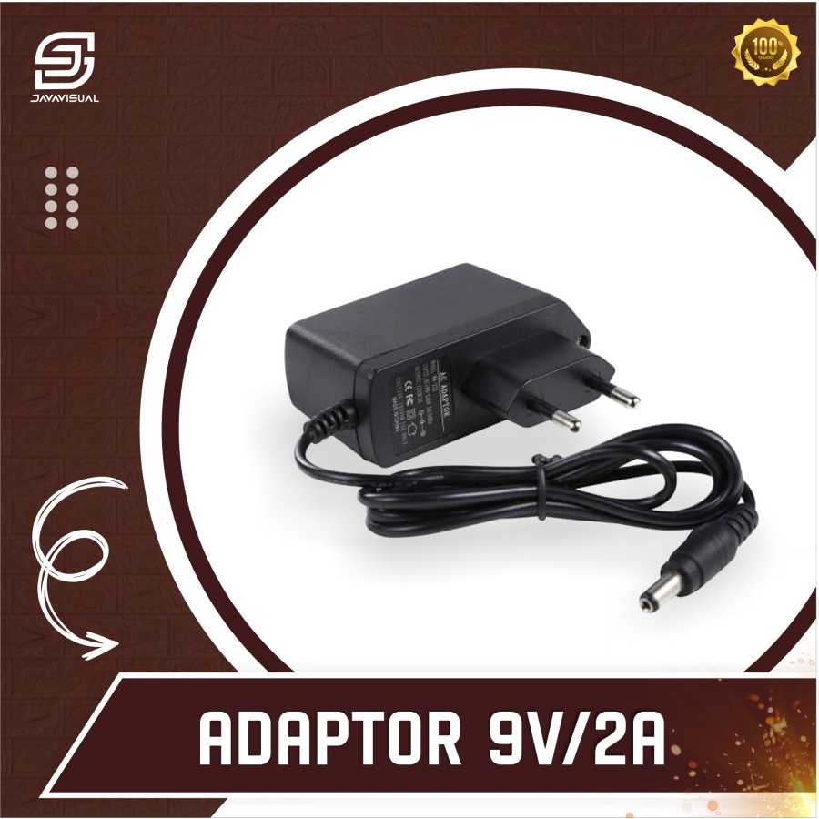 Jual [JaVis] AC DC Adapter Adaptor 9V 2A Power Supply | Shopee Indonesia