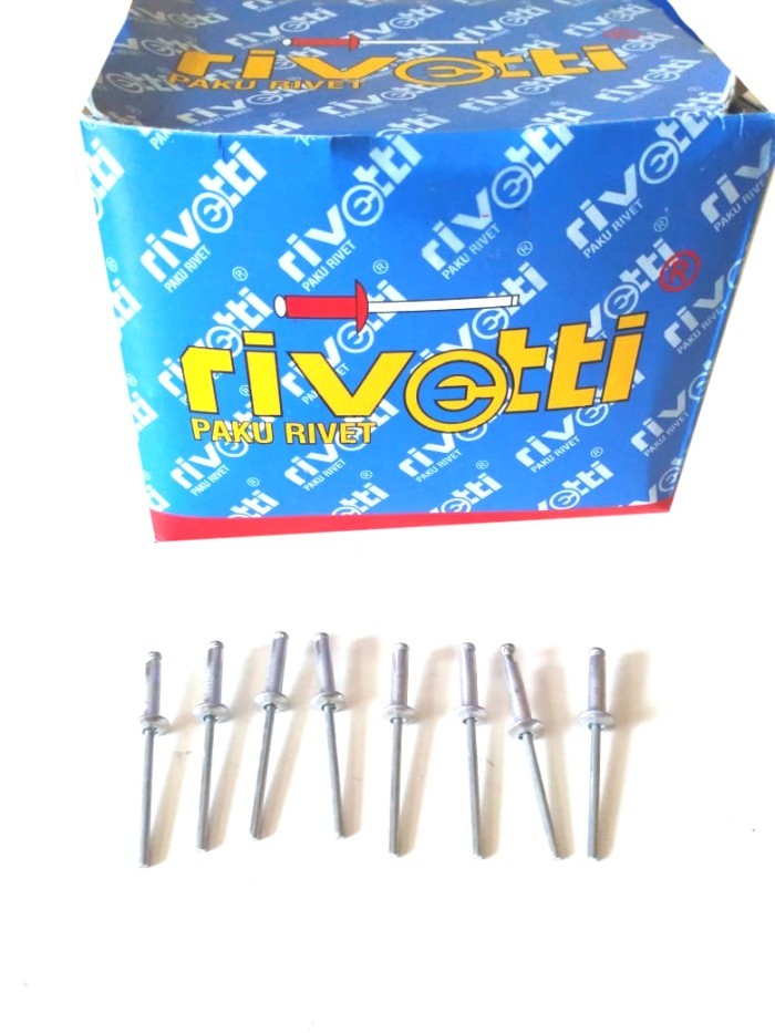 Jual BLIND RIVET PAKU RIVET 450 (3.2MM X 12.7MM) 1000PCS/BOX RIVETTI ...