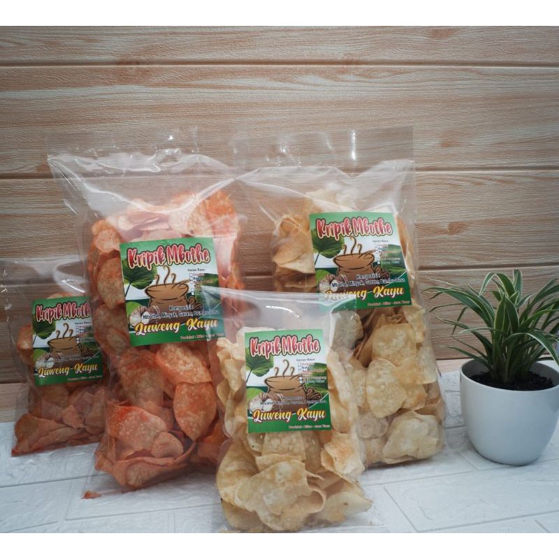 Jual Kripik Mbote LuwengKayu 500g | Shopee Indonesia