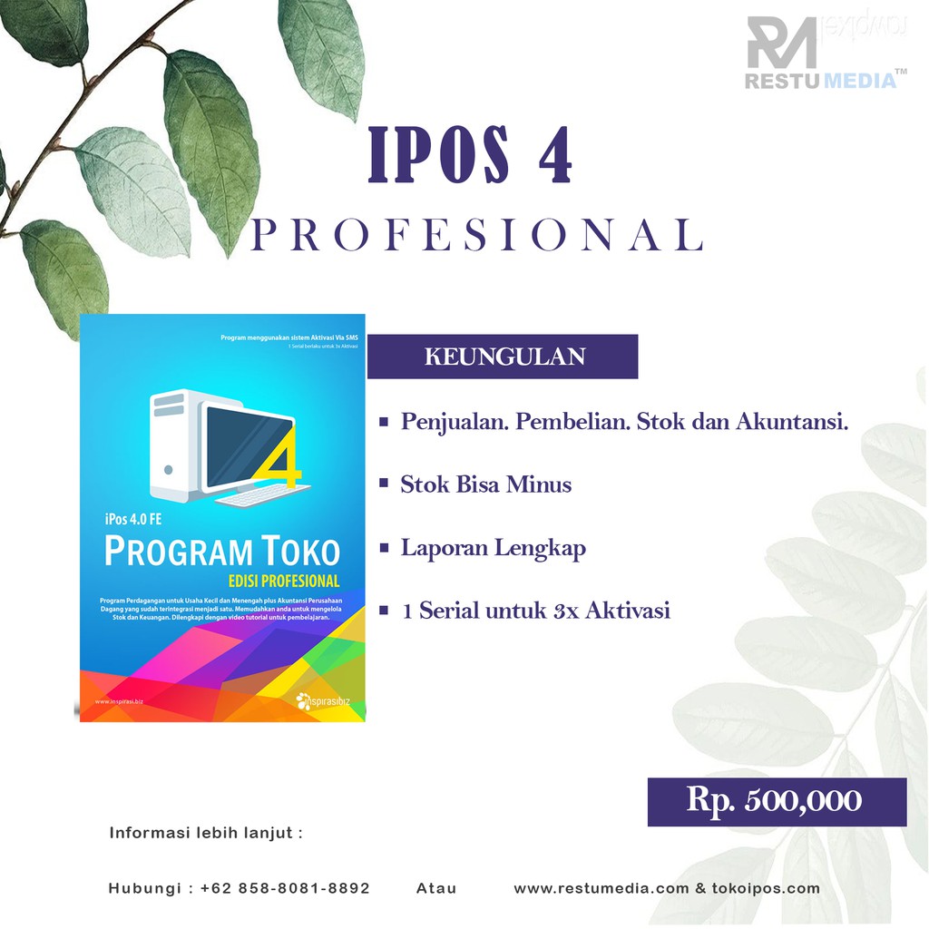 Jual Program Toko Ipos 4 Original | Shopee Indonesia