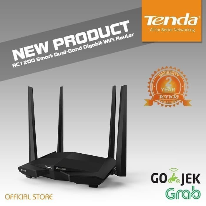 Jual TENDA AC1200 WIFI ROUTER MU-MIMO DUAL BAND GIGABIT [AC10U] | Shopee Indonesia