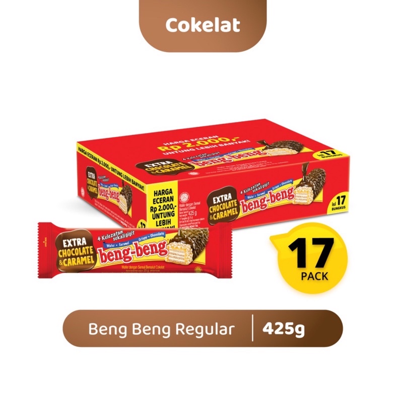 Jual Beng Beng Regular 17 Pcs @25Gram | Shopee Indonesia