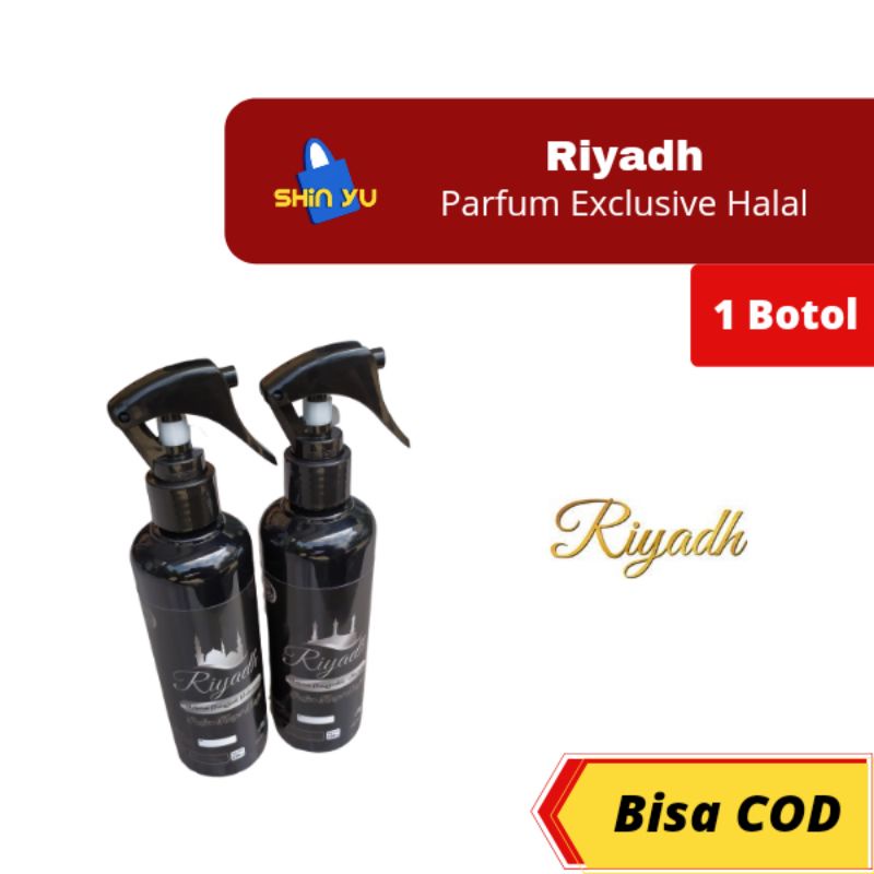 Jual RIYADH Parfum Serbaguna Exclusive Halal Aroma Masjidil Haram, Masjid Nabawi, Kasturi ...