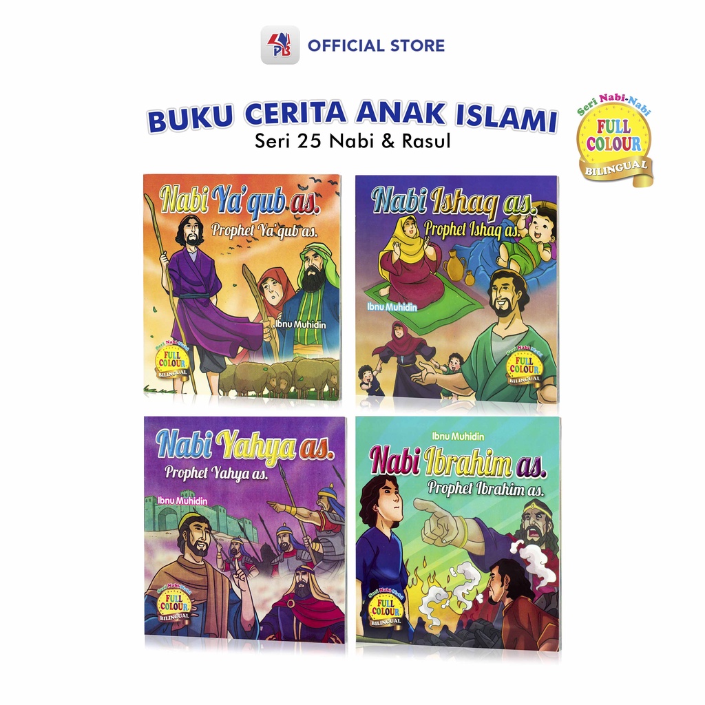 Jual Buku Cerita Anak Bergambar Islami Buku Cerita Nabi : Kisah Nabi Yaqub / Nabi Ishaq / Nabi ...
