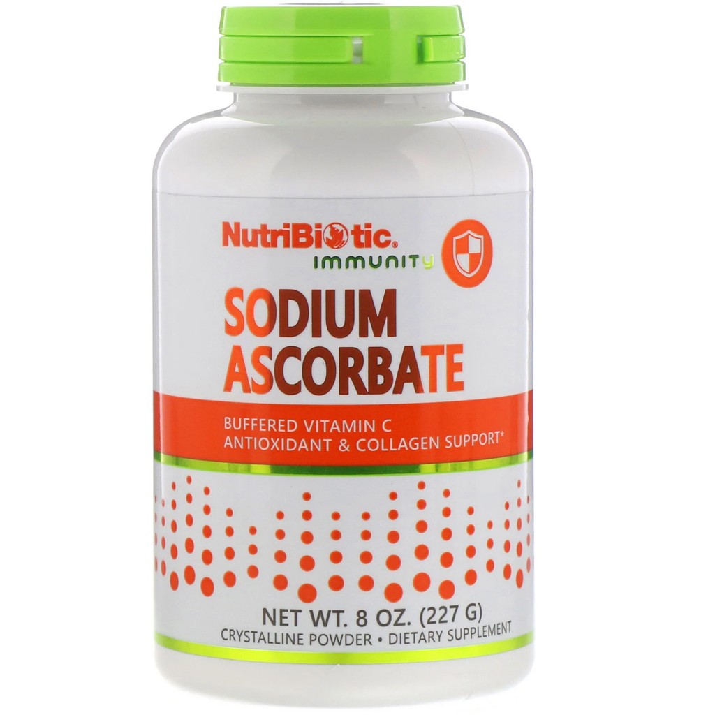Jual NutriBiotic, Immunity, Sodium Ascorbate, Crystalline Powder, 8 oz (227 g) | Shopee Indonesia