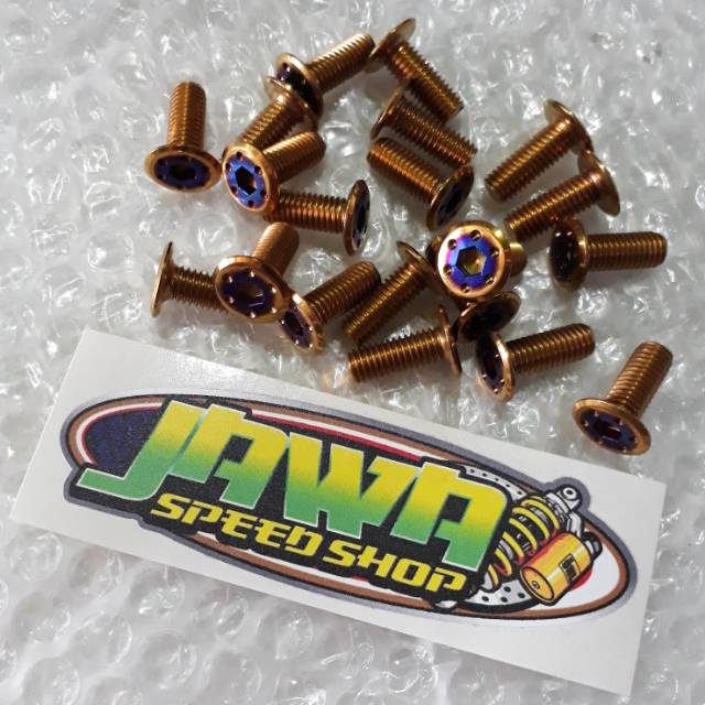 Jual Baut disc cakram 2tone original heng thailand | Shopee Indonesia