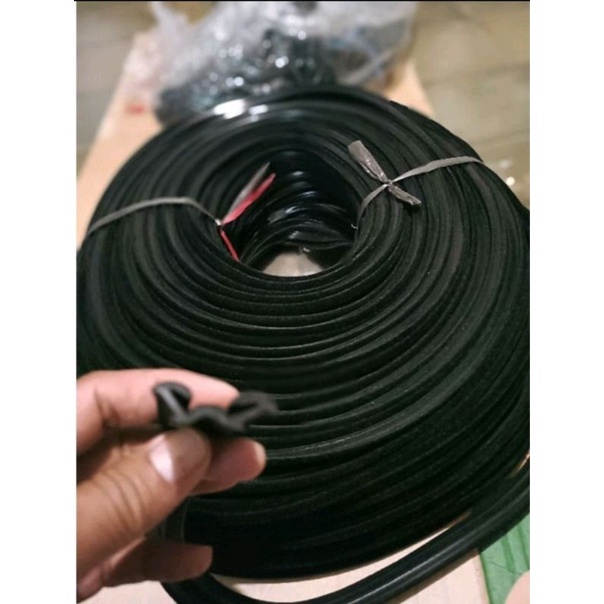 Jual Karet Kaca Pintu Run Channel / Karet Kaca Pintu Naik Turun Karet ...