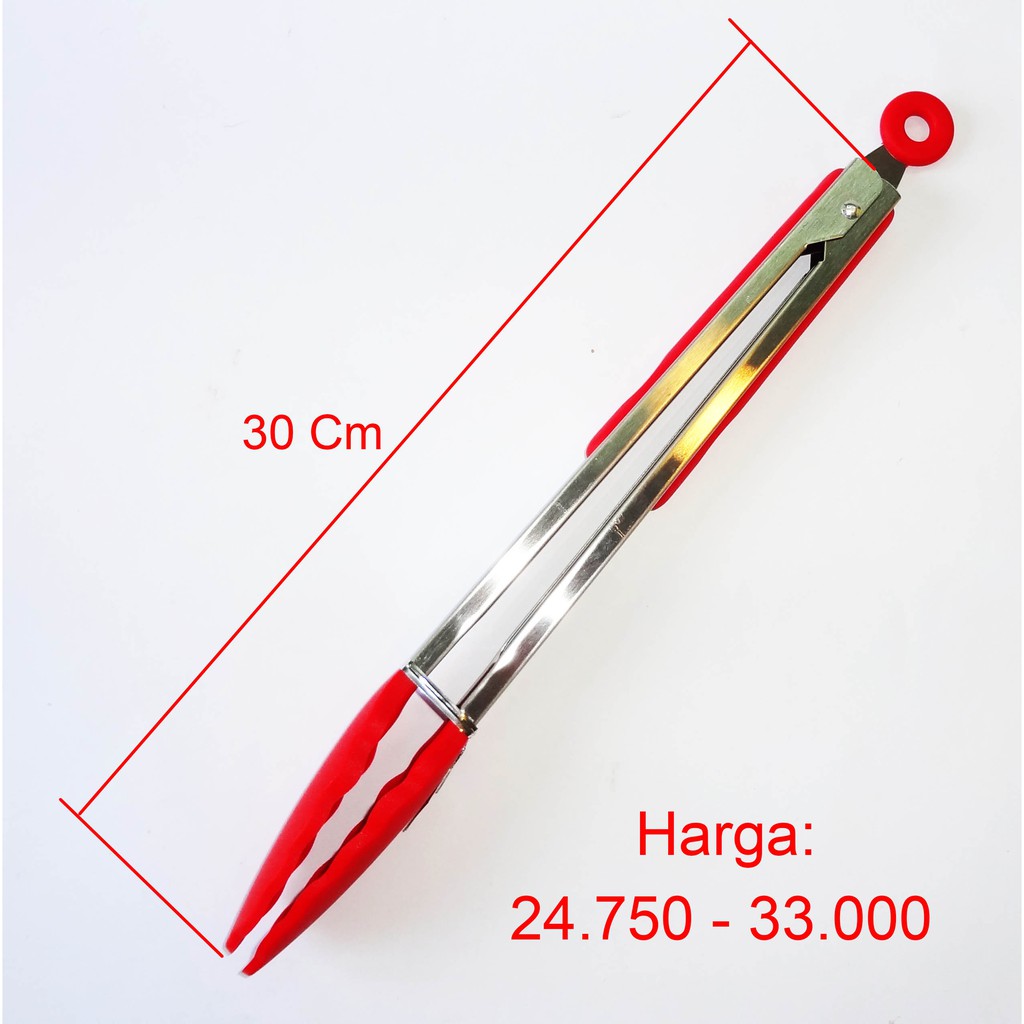 Jual Capitan Makanan Profesional 30Cm. Penjepit Makanan 30Cm. Tongs ...