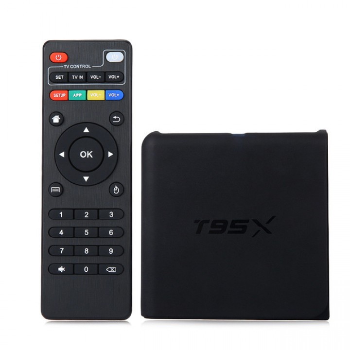 Jual TV BOX-Android TV Box T95X 4K S905X QuadCore Amlogic Marshmallow 6 ...