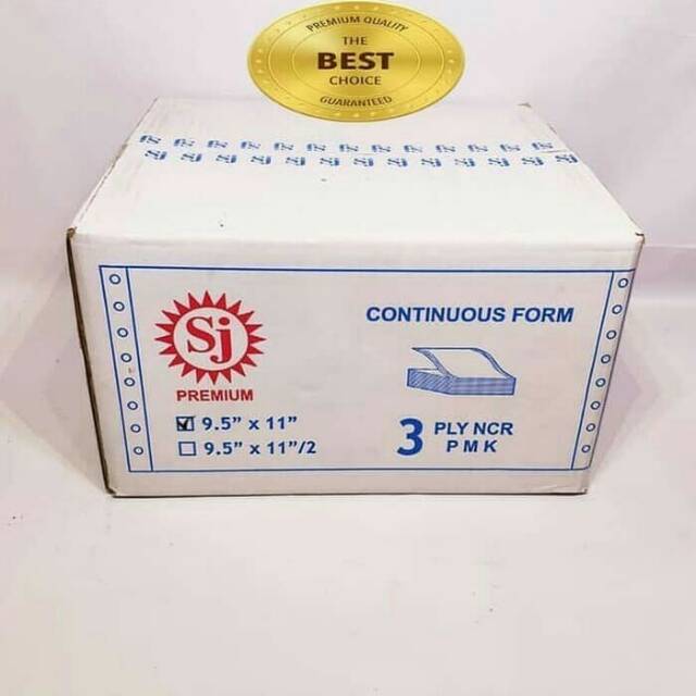 Jual HARGA GROSIR !! Continuous Form 9,5" x 11" 3 play SJ PREMIUM ...