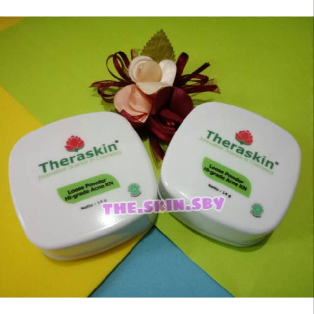 Jual Theraskin Loose Powder Hi Grade Acne KN (Kuning Langsat) | Shopee ...