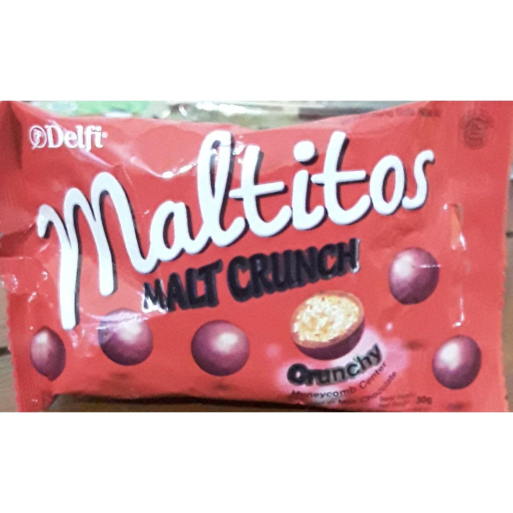 Jual Delfi Maltitos Malt Crunchy 30gr | Shopee Indonesia