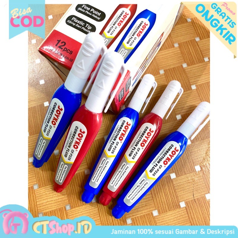 Jual CTShopID Tip-Ex Cair Bagus Murah Berkualitas Untuk Anak Sekolah ...