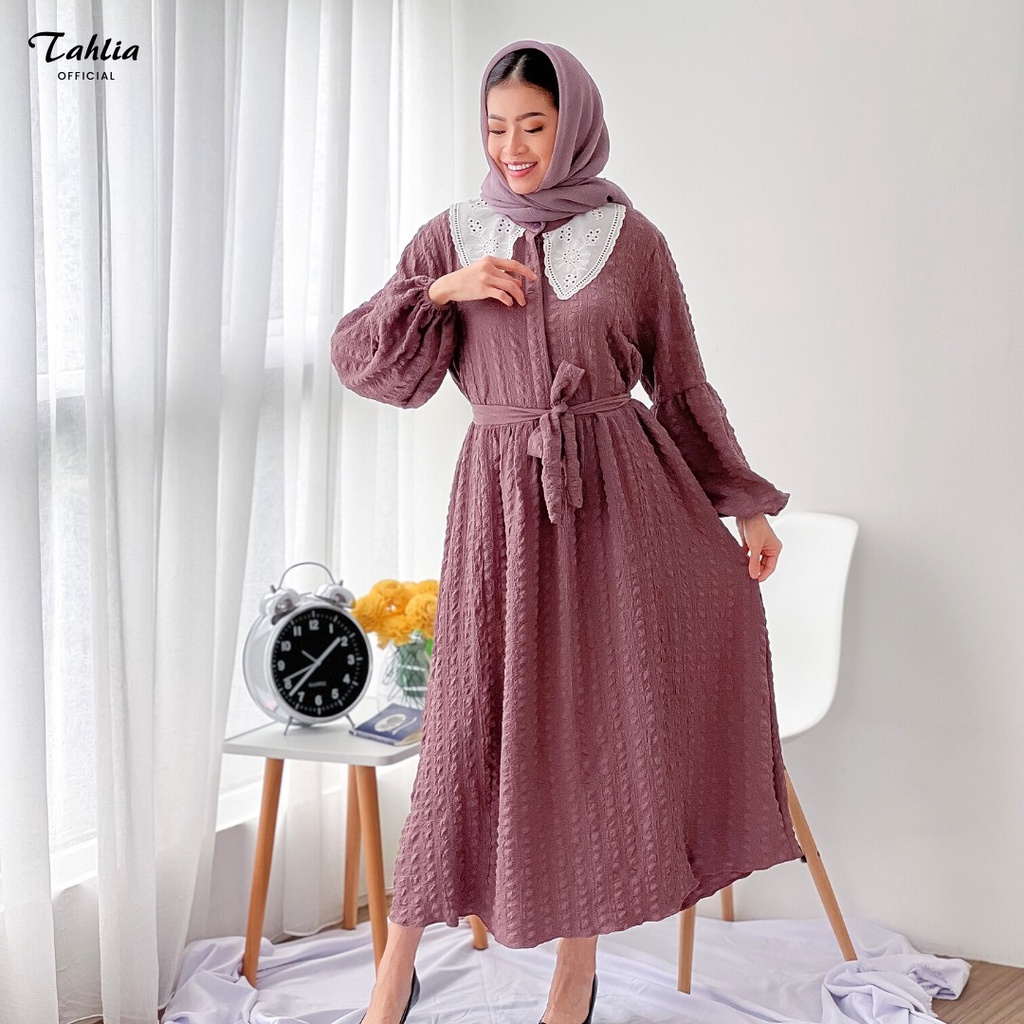 Jual Tahlia Dress dan Gamis Motif Polos - Gamis Dress Dewasa Rayon ...
