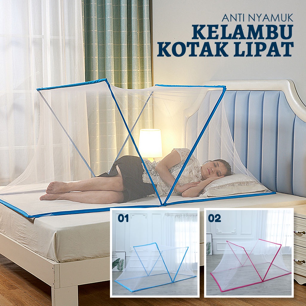 Jual Kelambu Lipat 100x190cm / Kasa Anti Nyamuk Jumbo / Kelambu Single ...