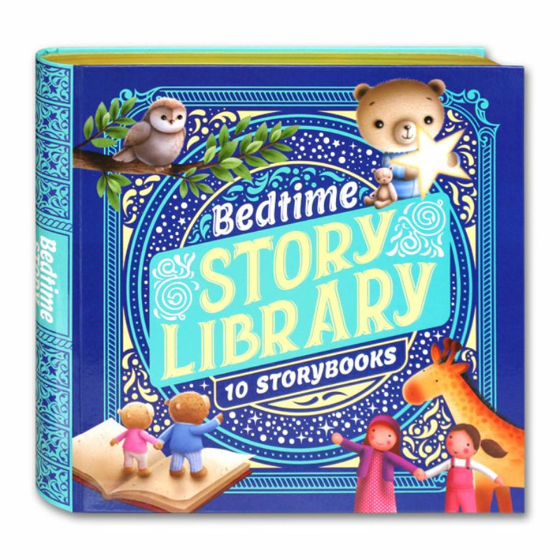 Jual Bedtime Story Library Treasure Chest (include 10 storybooks ...
