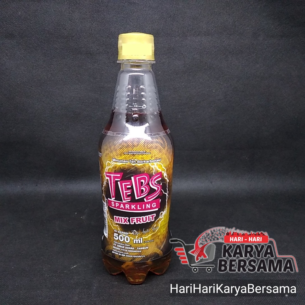 Jual MINUMAN TEH TEBS SPARKLING MIX FRUIT 500ML | Shopee Indonesia