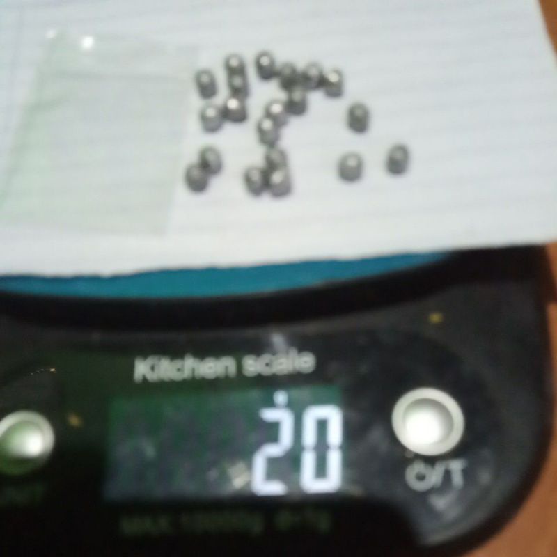 Jual bandul pancing bahan timah bulat 1 bungkus isi 20 biji | Shopee ...