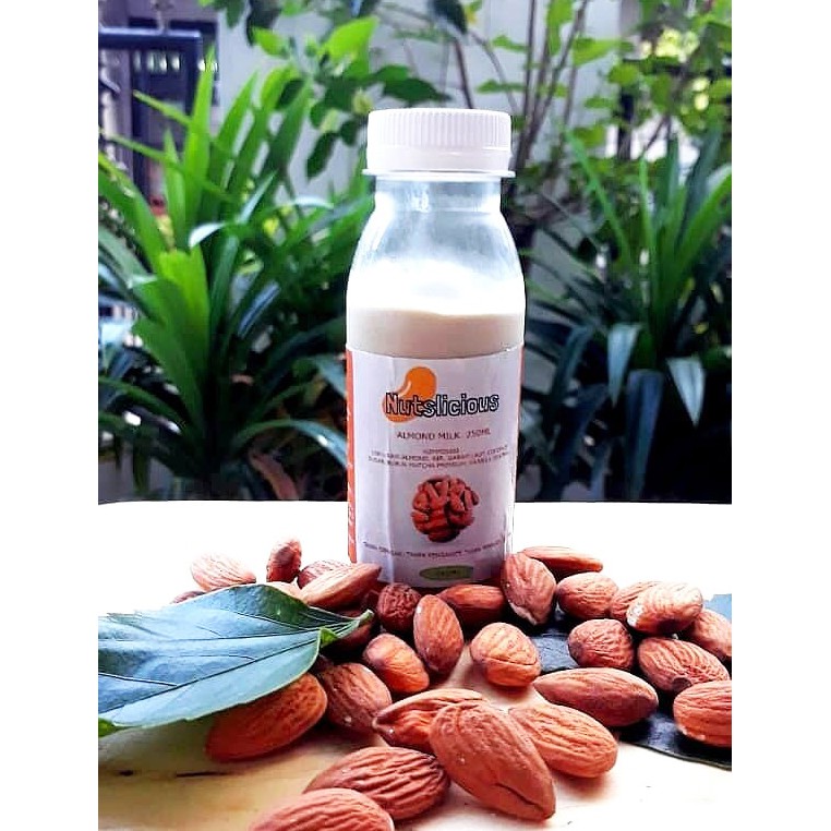 Jual Susu Almond Matcha Nutslicious / Asi Booster / Almond Milk Matcha ...