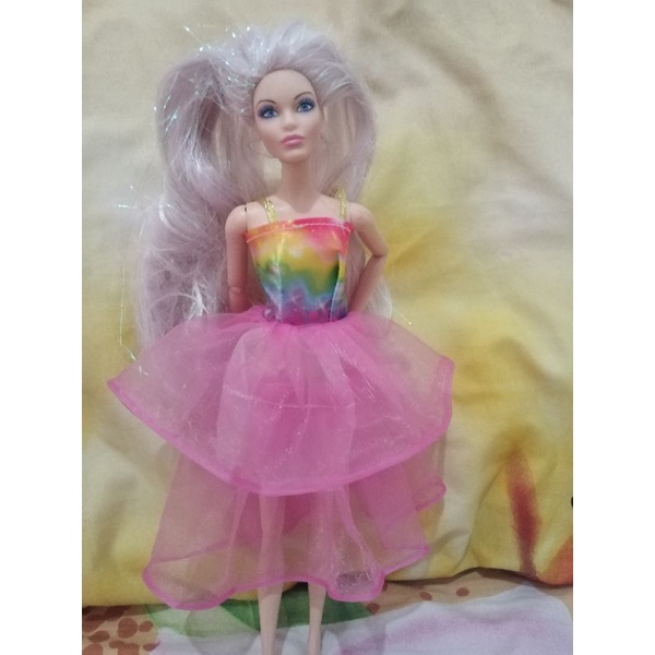 Jual baju barbie/gaun barbie/baju boneka barbie/baju pesta barbie ...